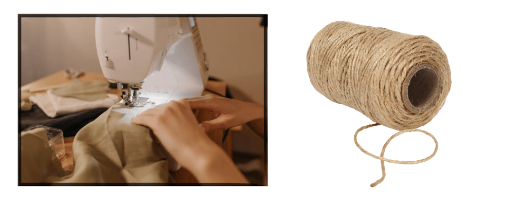 Comment coudre de la toile de jute ? | Jutes